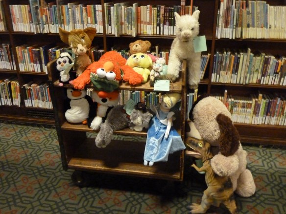 stuffed animal sleepover | Jen in the Library