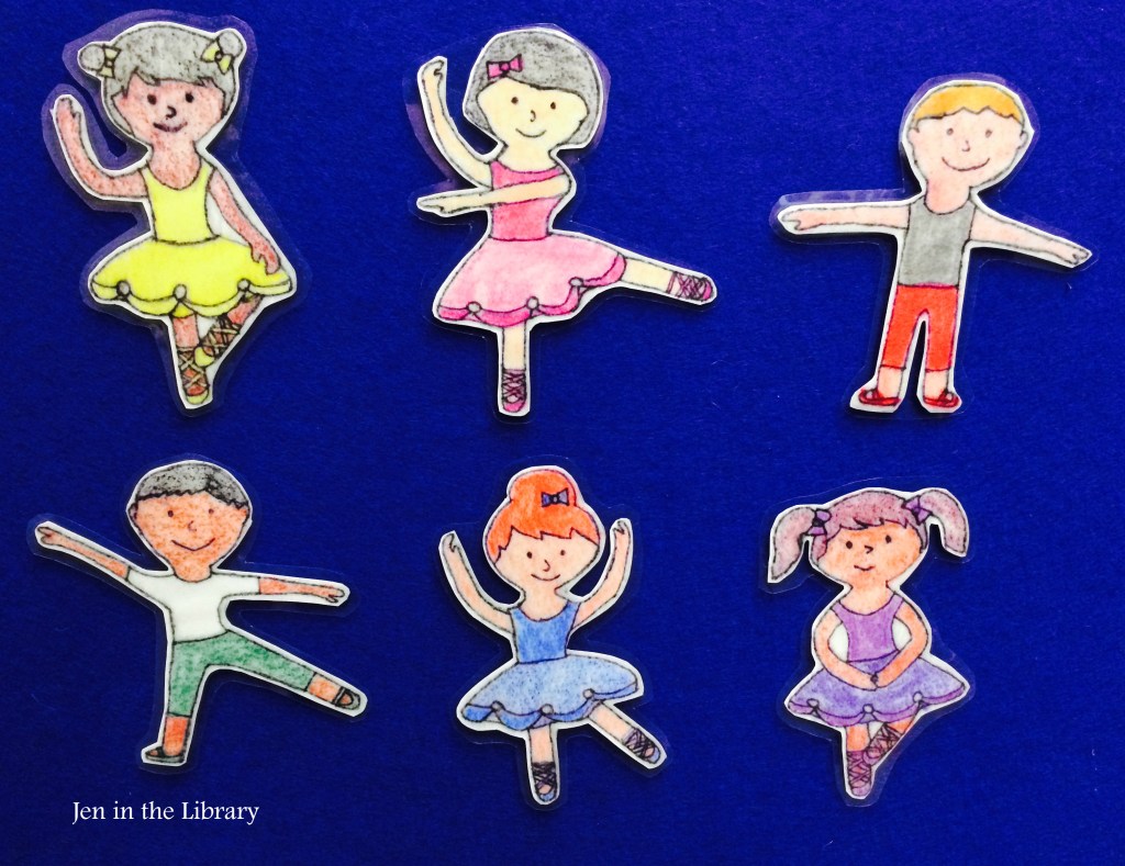 5 Ballet Dancers Storybox Type name | Jen in the Library