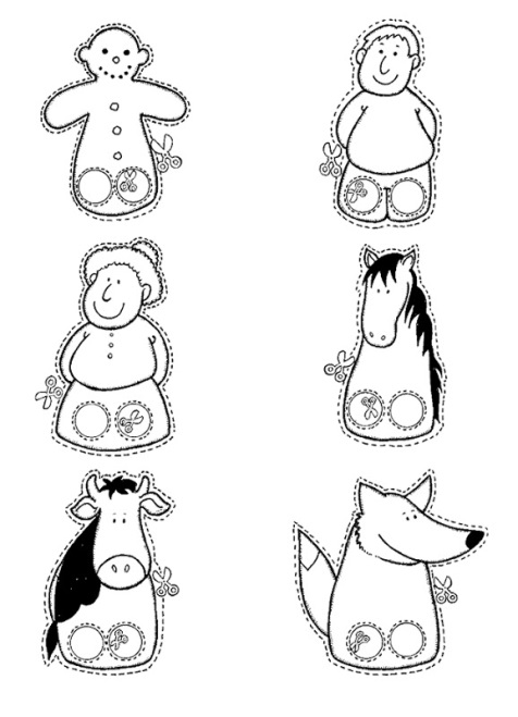 Dancing Finger Puppet Craft | Jen in the Library